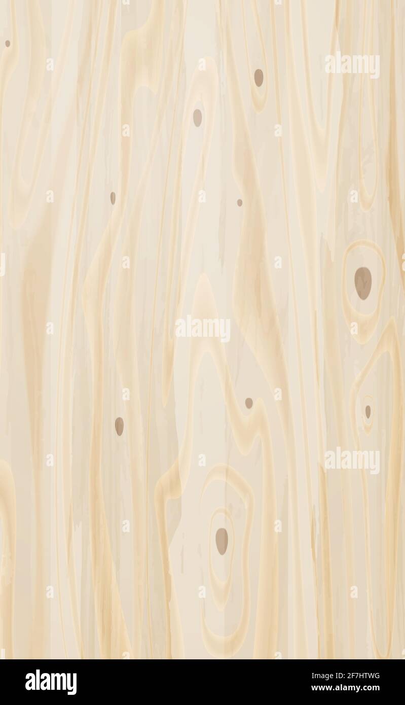 Realistic large sheet of light plywood, wood texture - Vector ...