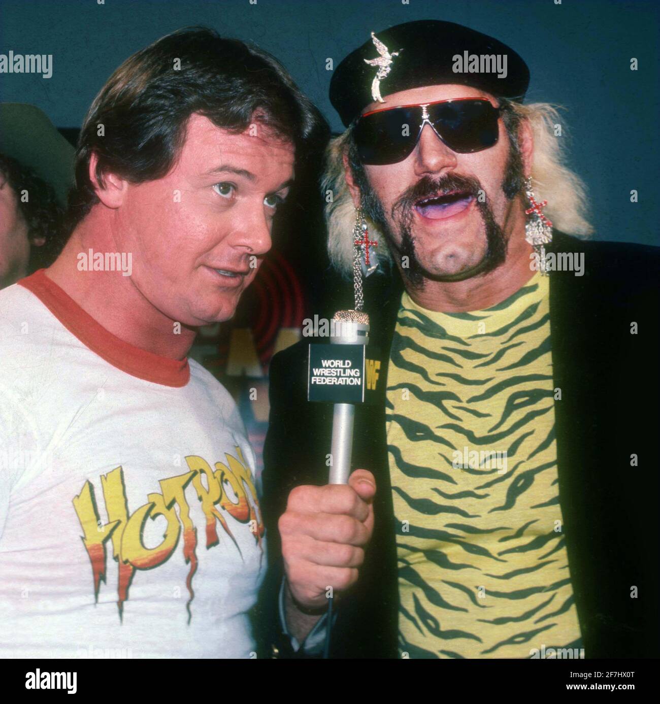 Roddy Piper Jessie Ventura 1986 Photo By John Barrett/PHOTOlink Stock ...