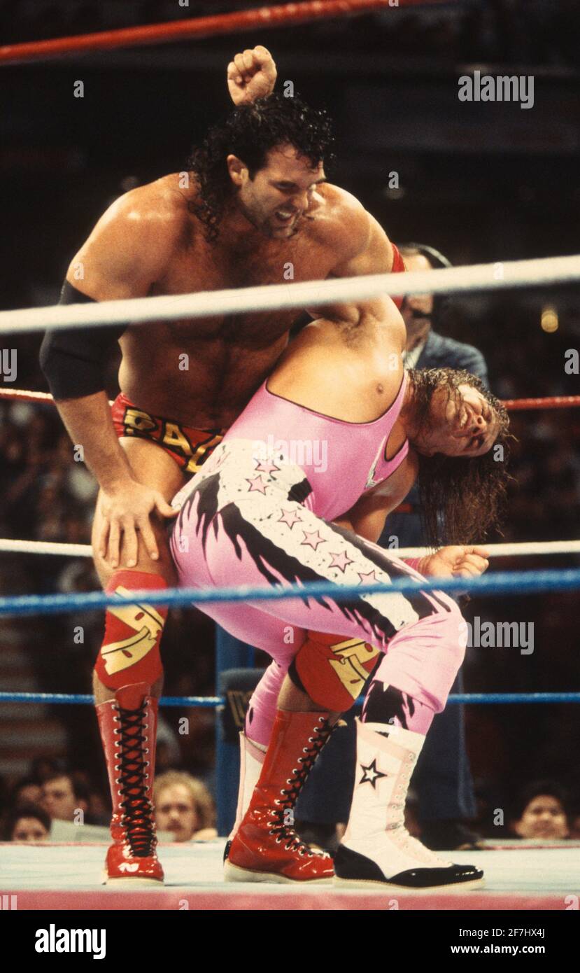 Scott Hall aka Razor Ramon Brat Hart 1987 Photo By John Barrett ...