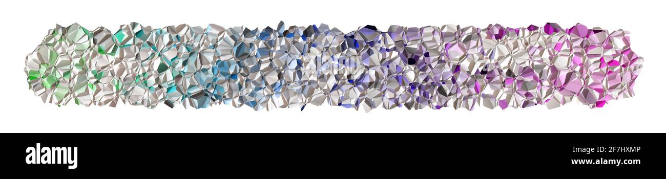 Fantastic abstract modern panorama background object Stock Photo - Alamy