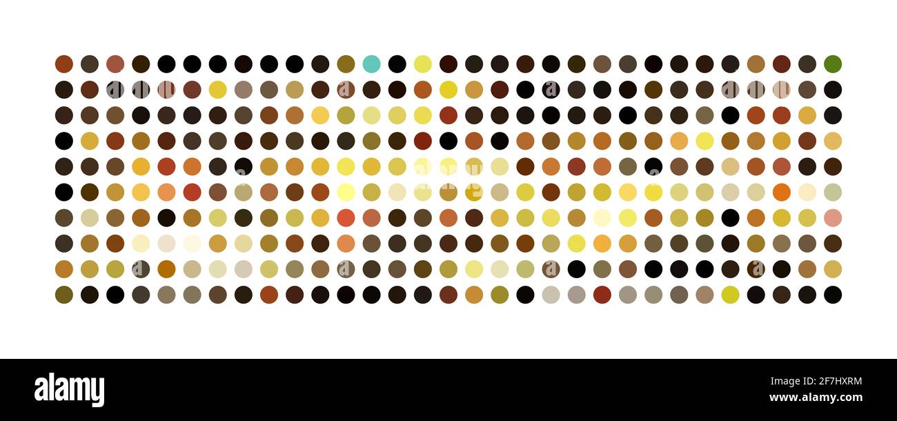 Abstract modern dot panorama design background illustration Stock Photo ...