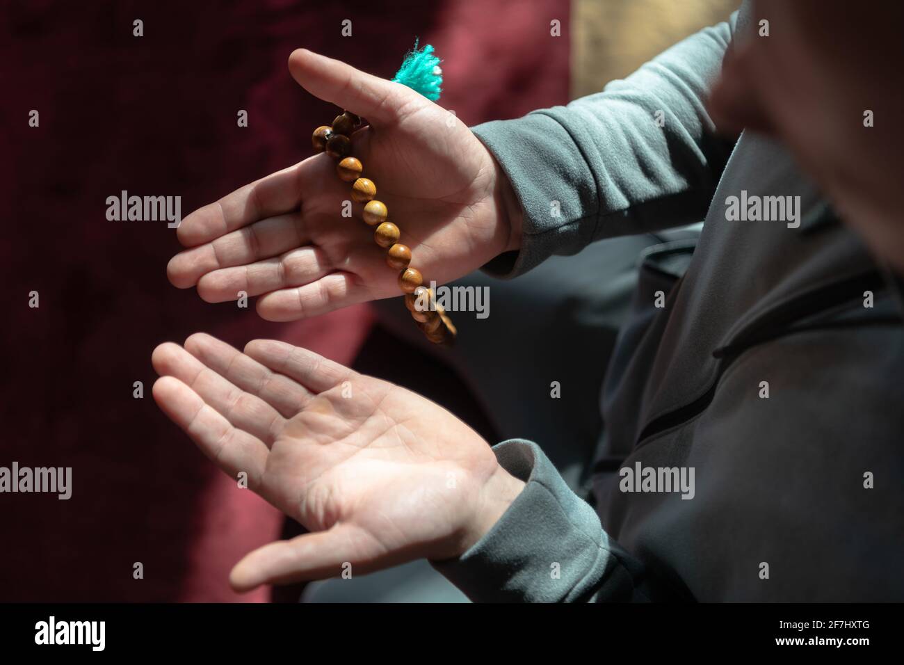 muslim prayer inside the mosque in namaz worship Allah Stock Photo - Alamy