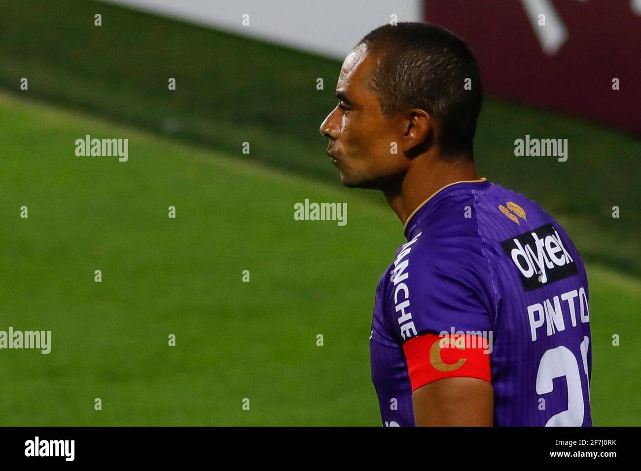 Lima, Peru. 07th Apr, 2021. J. Pinto during a match between Sport ...