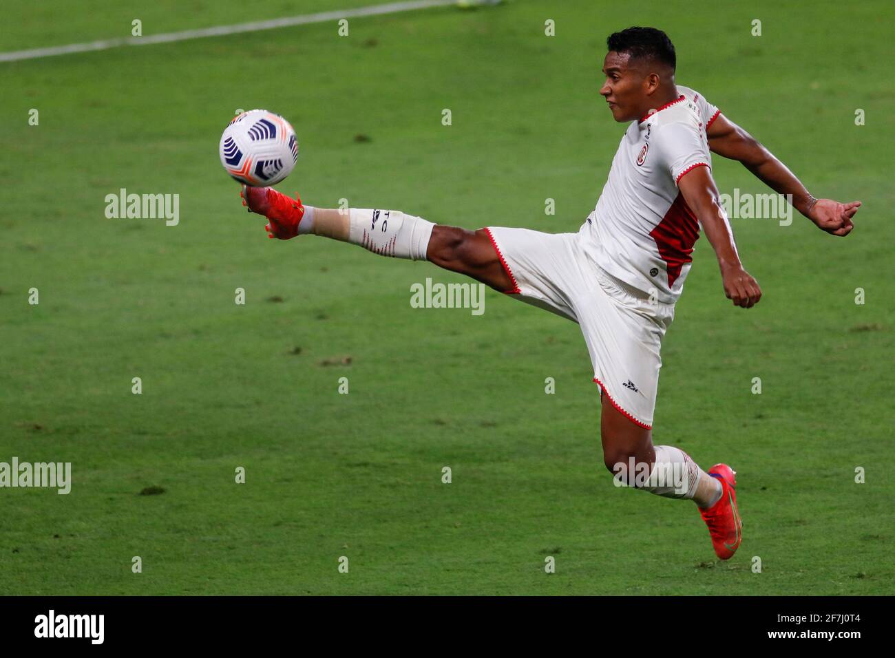 Lima, Peru. 07th Apr, 2021. J. Estrada during a match between Sport ...