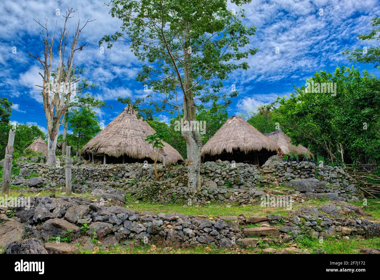 This hill is made terraces to allow the building to stand on the ...