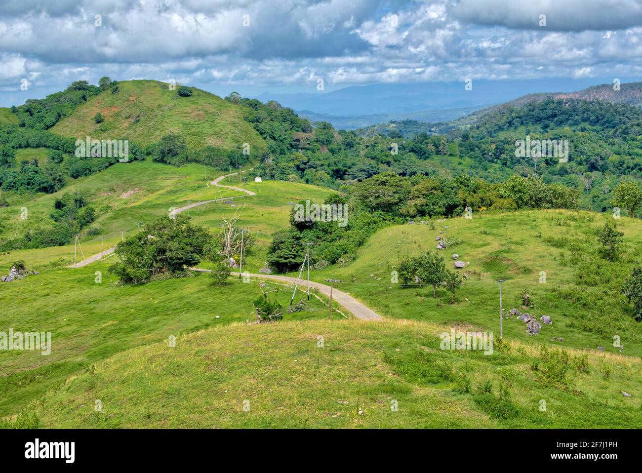 The path for Tamkesi Traditional House of Timor Tengah Utara Taken ...