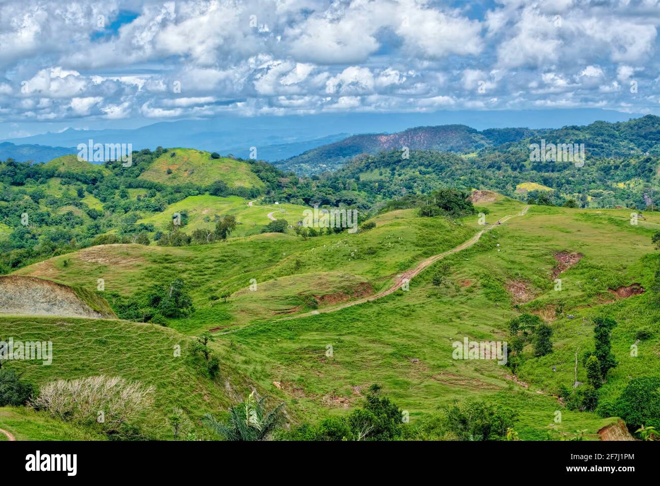 The path for Tamkesi Traditional House of Timor Tengah Utara Taken ...