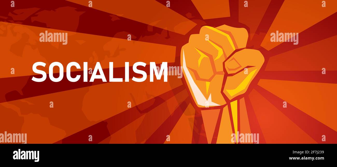 Left wing political movement Stock Vector Images - Alamy