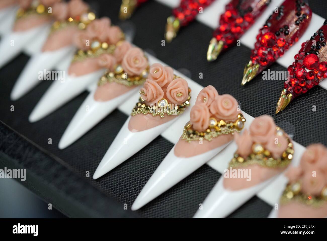 Backstage at THE BLONDS x Moulin Rouge Spring 2020 Collection with ...