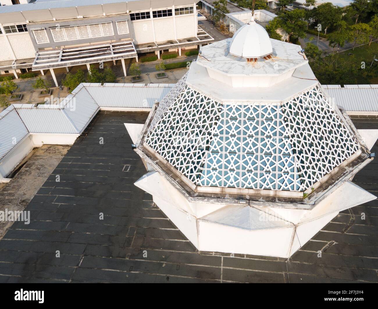 Cyberjaya, Malaysia - Feb 16, 2021: Close-up of the futuristic design ...