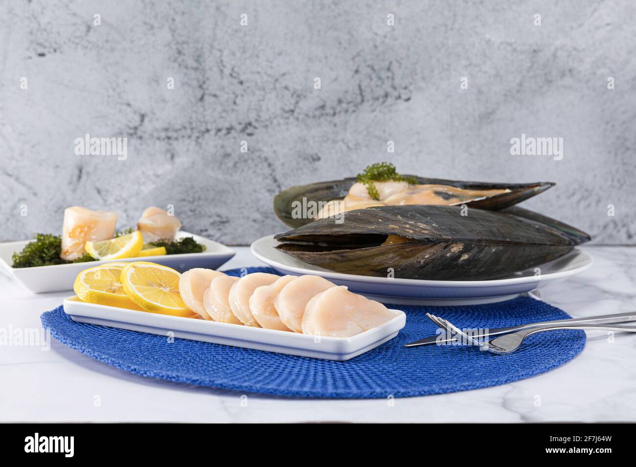 pen shell on table Stock Photo - Alamy