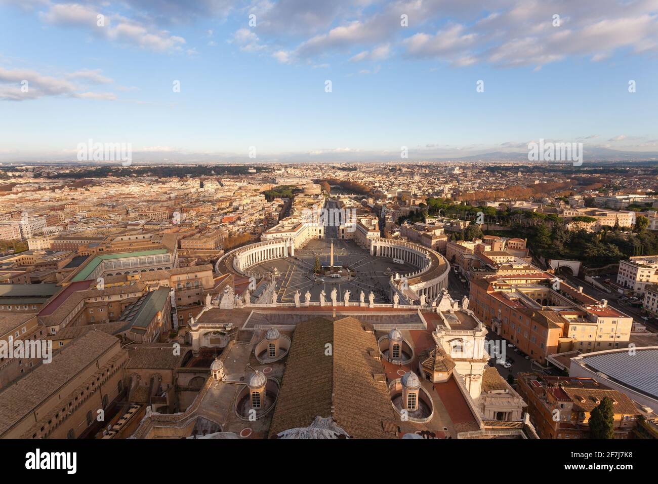 Aerial view vatican hi-res stock photography and images - Alamy