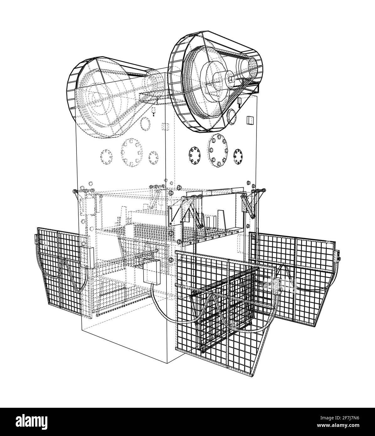 Powerful Press. Vector Stock Vector Image & Art - Alamy