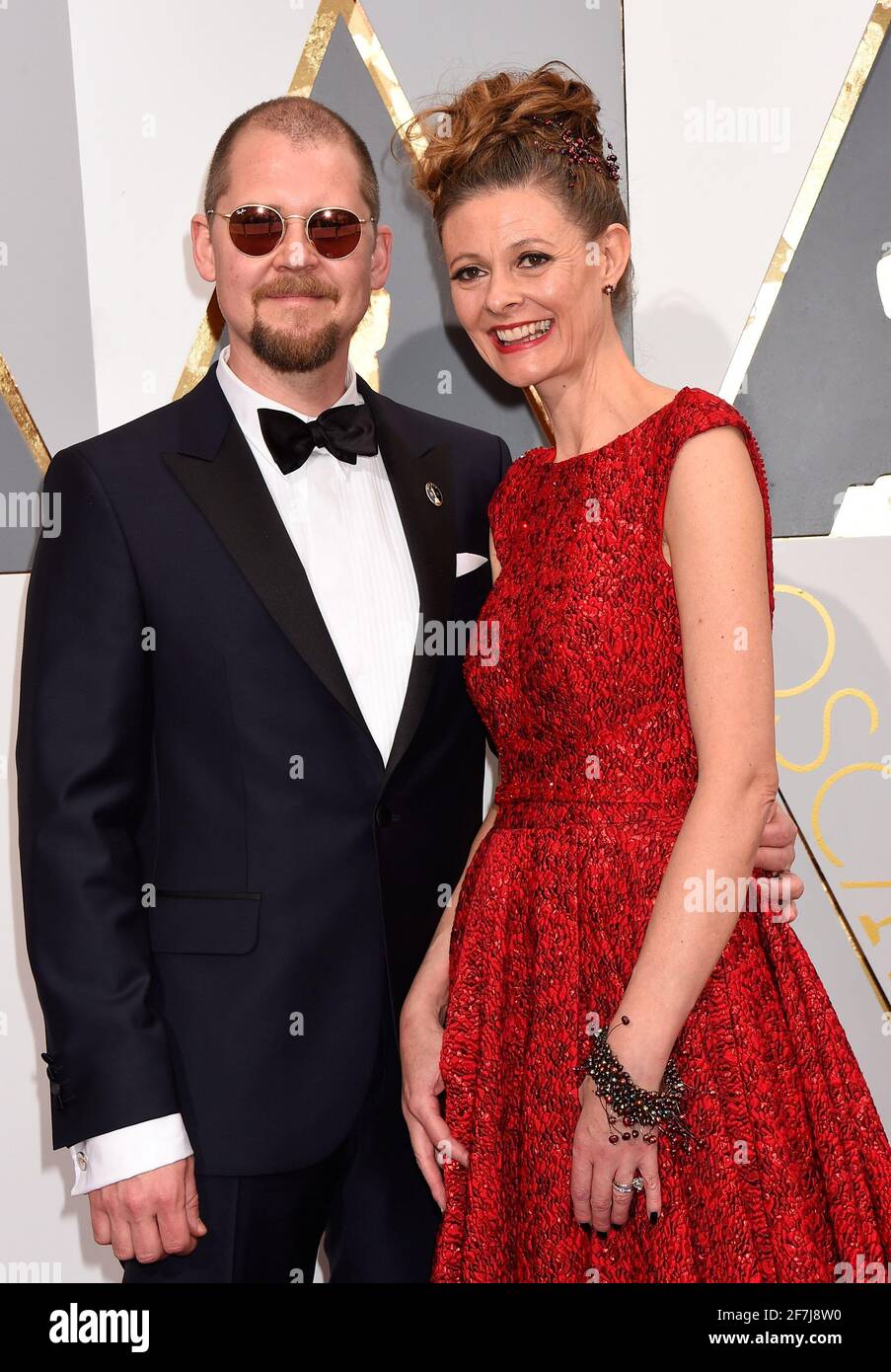 Eva von Bahr, Love Larson arrives to The 88th Academy Awards ceremony ...