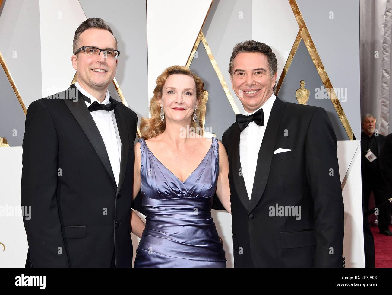 Sian Grigg, Duncan Jarman, Robert Pandini arrives to The 88th Academy ...