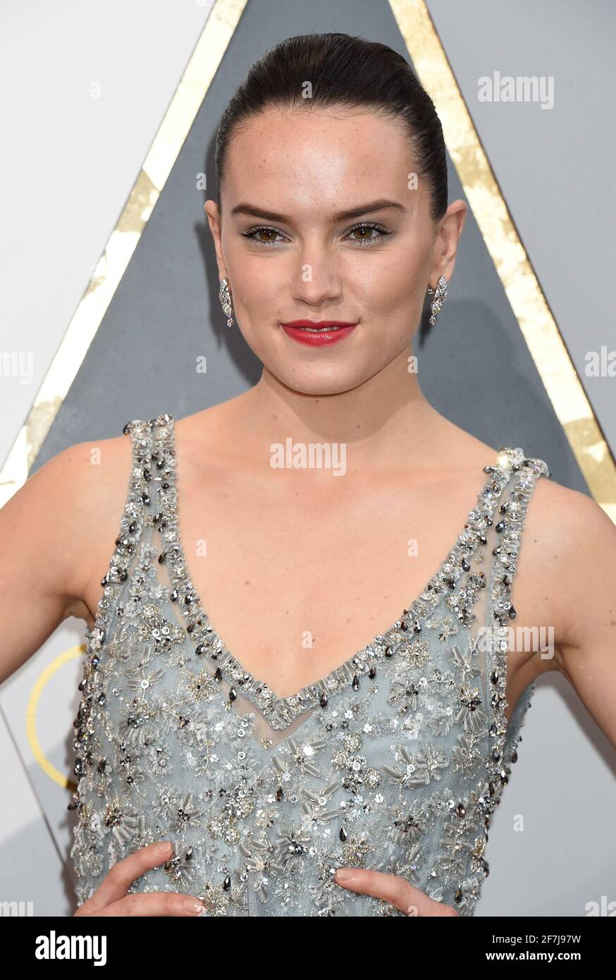 Daisy Ridley arrives to The 88th Academy Awards ceremony, The Oscars ...