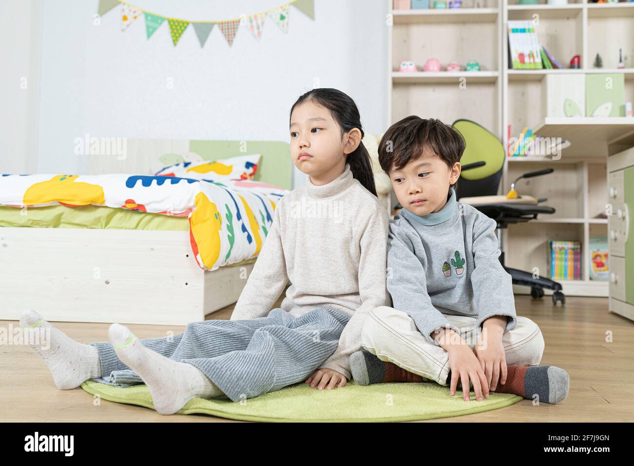 Girl sulking chair hi-res stock photography and images - Alamy