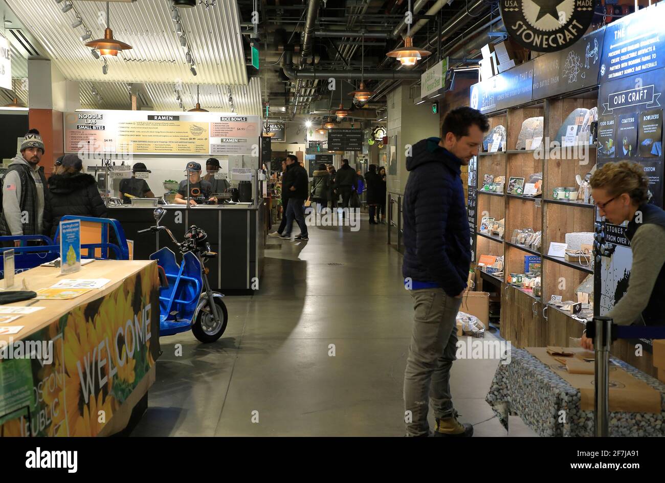 Boston public market hi-res stock photography and images - Alamy
