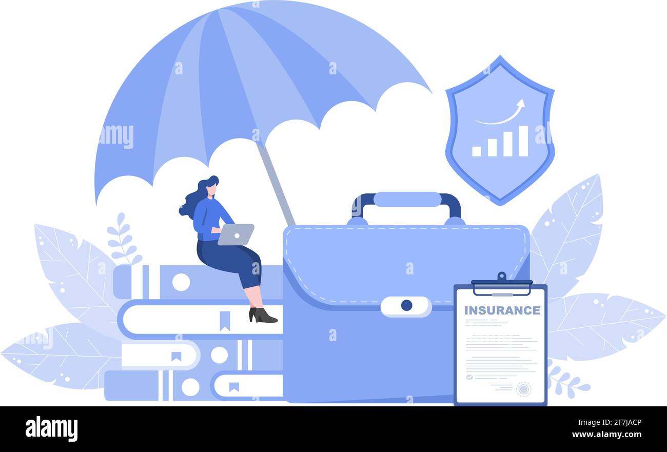 Insurance Business Concept For Money Protection, Financial Savings ...