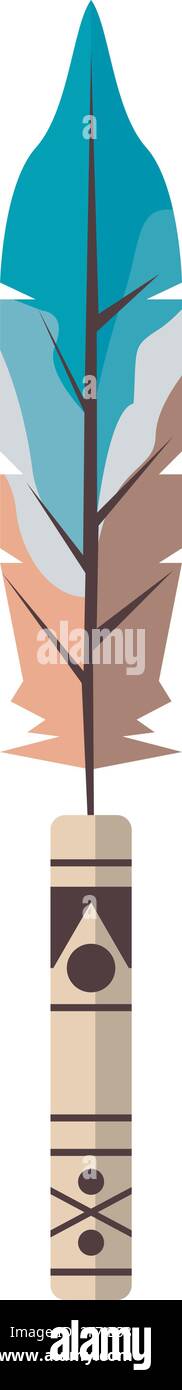 feather and bamboo Stock Vector Image & Art - Alamy