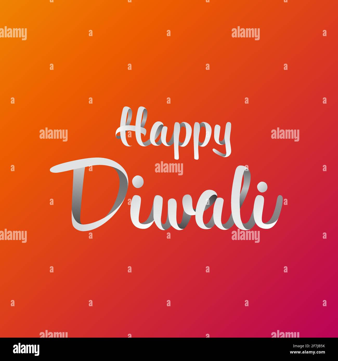 Diwali 3D Trendy Creative Text Logo for banner and Poster Design on ...