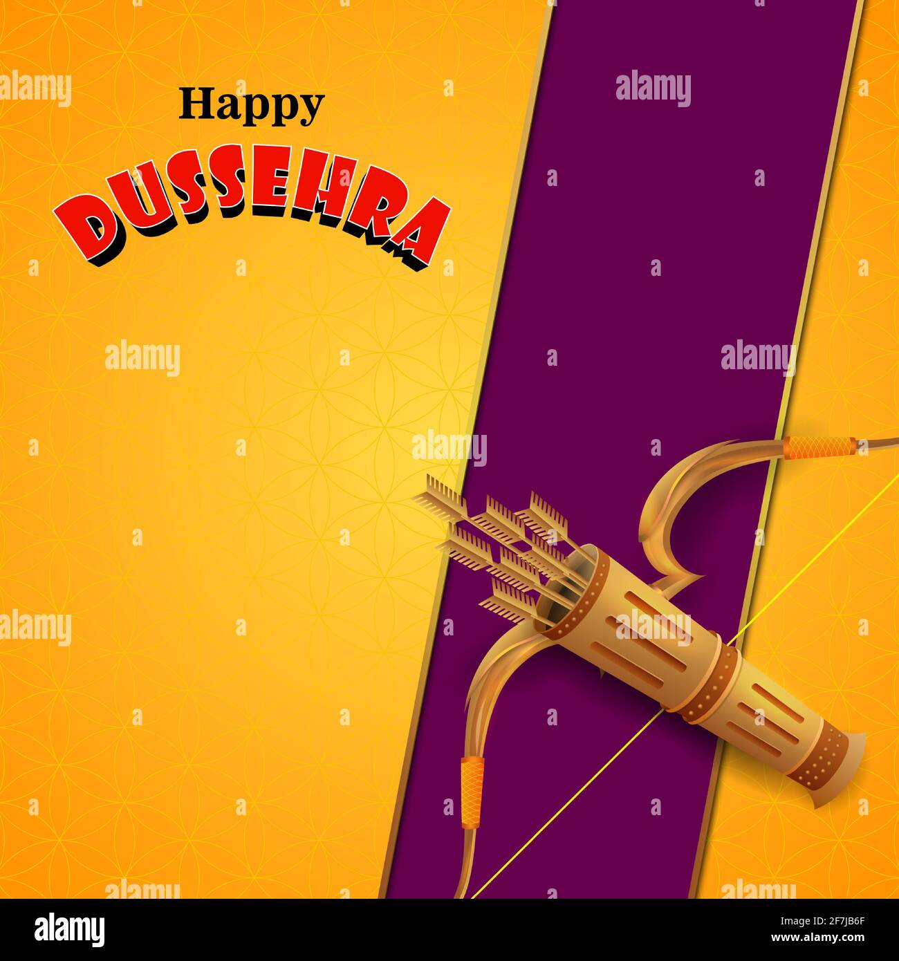Dussehra festival greeting poster hi-res stock photography and images ...