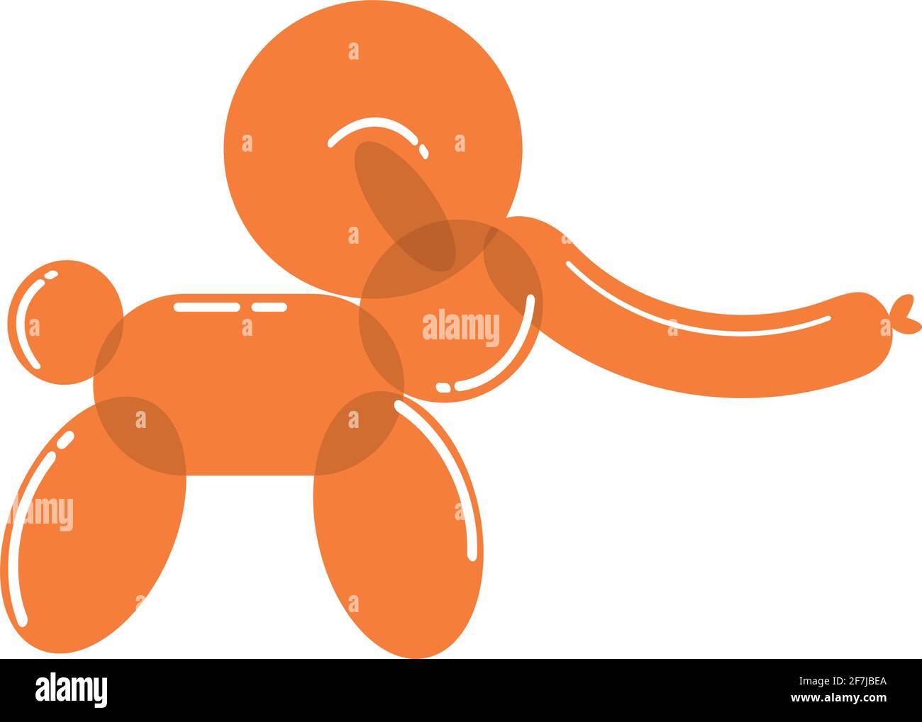 elephant balloon animal Stock Vector Image & Art - Alamy