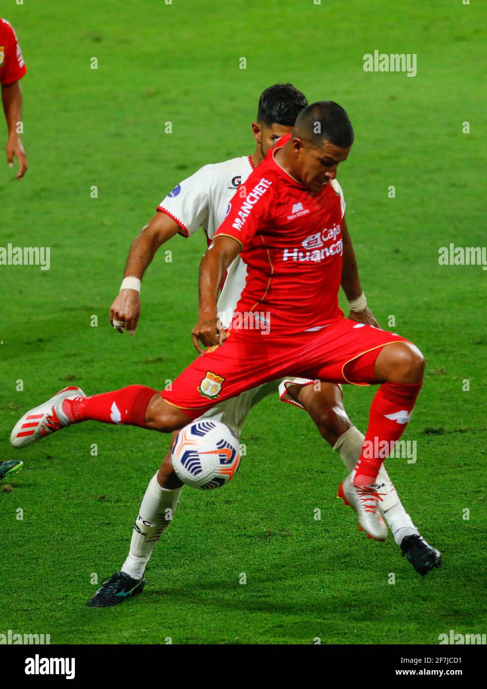 Lima, Peru. 07th Apr, 2021. M. Valverde during a match between Sport ...