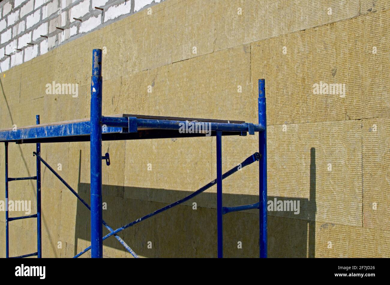Scaffolding blue hi-res stock photography and images - Alamy