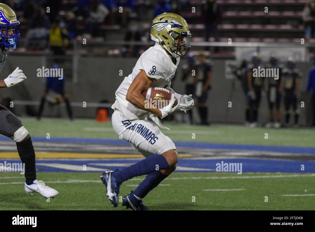 Santa Ana, United States. 20th Mar, 2021. St. John Bosco Braves wide ...