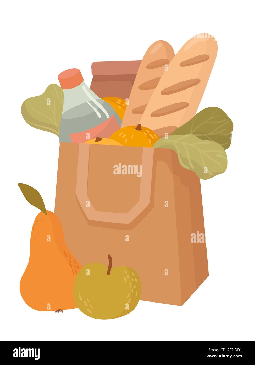 Food package supermarket Stock Vector Images - Alamy