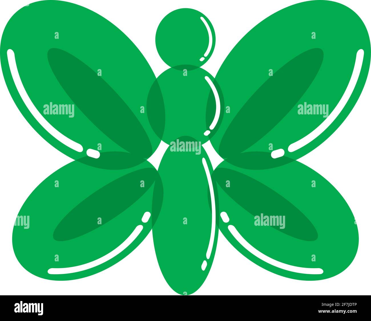 butterfly balloon animal Stock Vector Image & Art - Alamy
