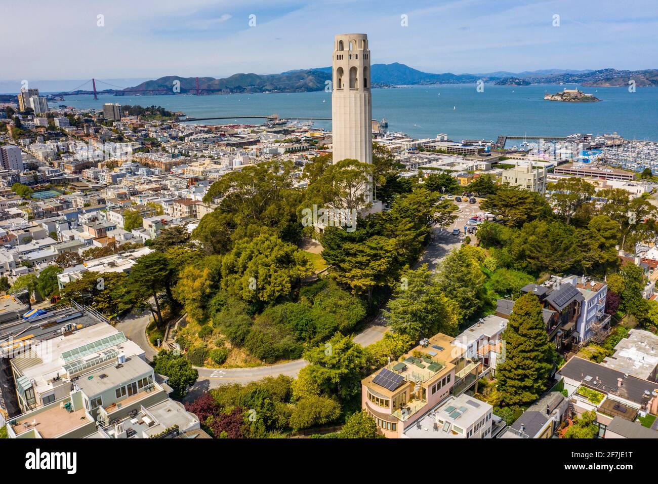 Coit Tower, San Francisco, California, USA Stock Photo - Alamy
