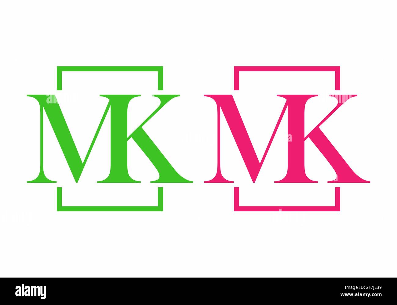 Colorful MK initial letter design Stock Vector Image & Art - Alamy
