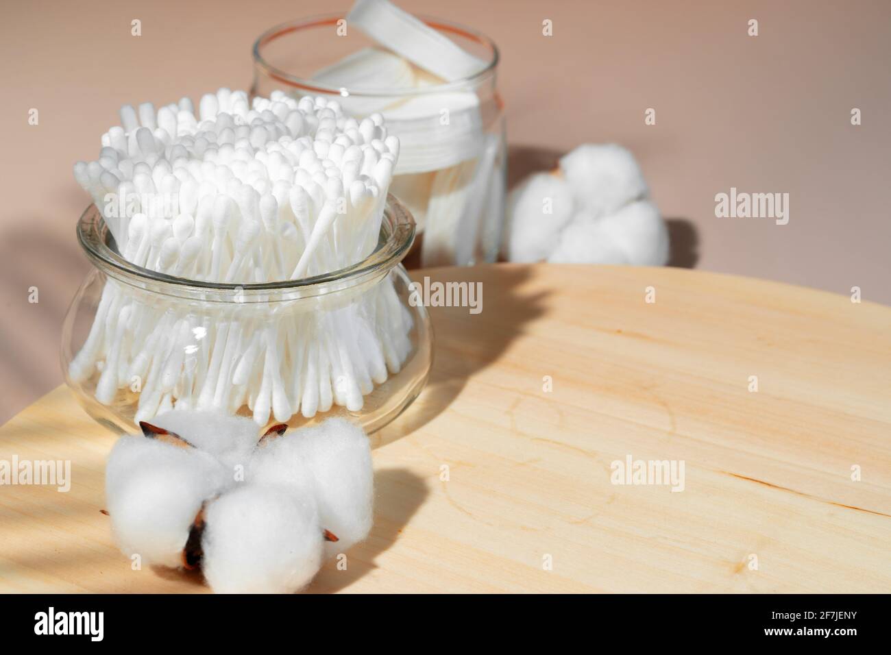 Cotton buds in ears hi-res stock photography and images - Alamy