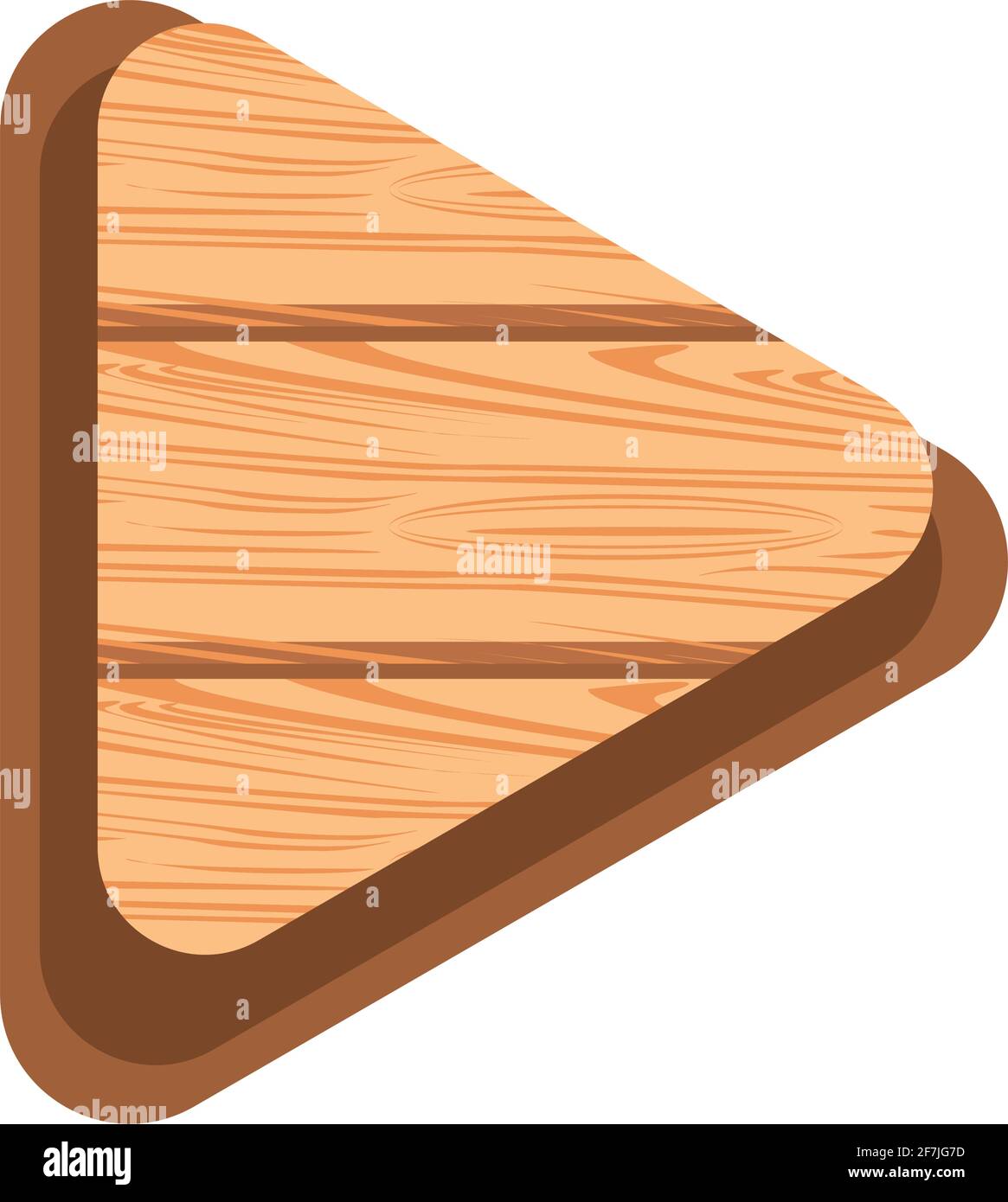 wooden play button Stock Vector Image & Art - Alamy