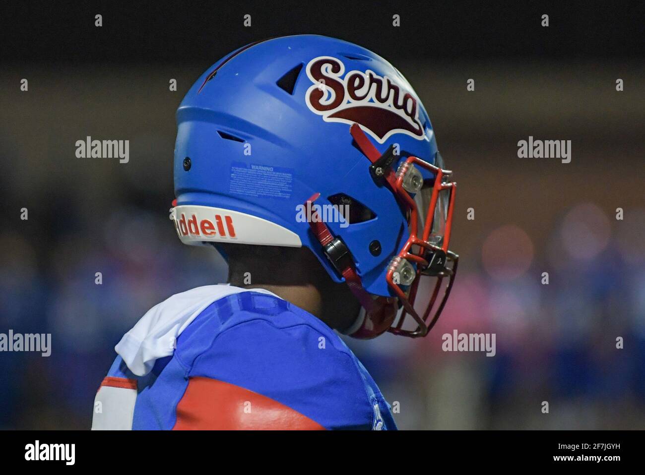 High school football helmet hi-res stock photography and images - Alamy