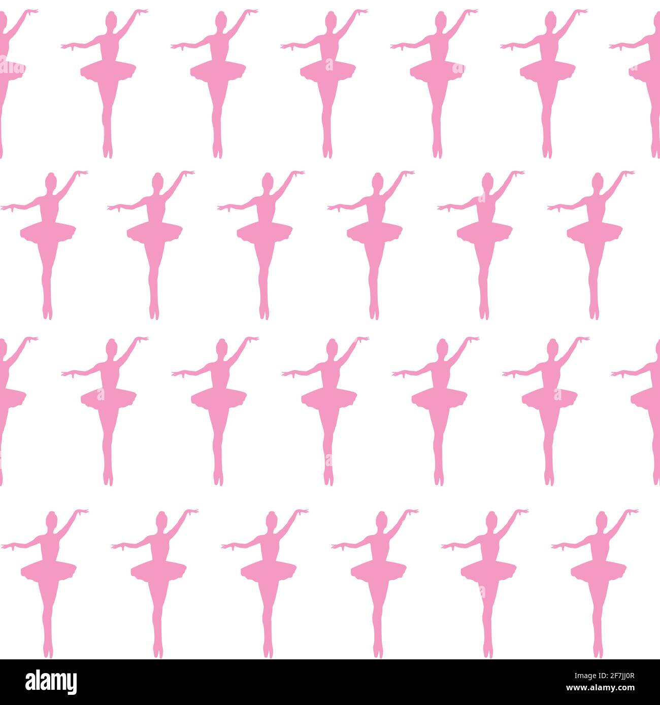 Mustache Ballerina Wallpaper