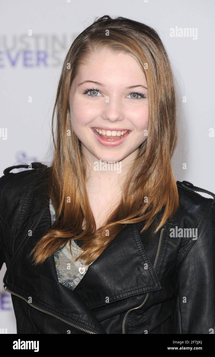 Sammi Hanratty Los Angeles Premiere Of High Resolution Stock ...