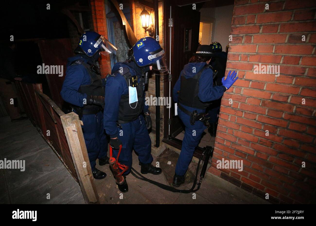 Police officers from the Territorial Support Group (TSG) prepare to ...