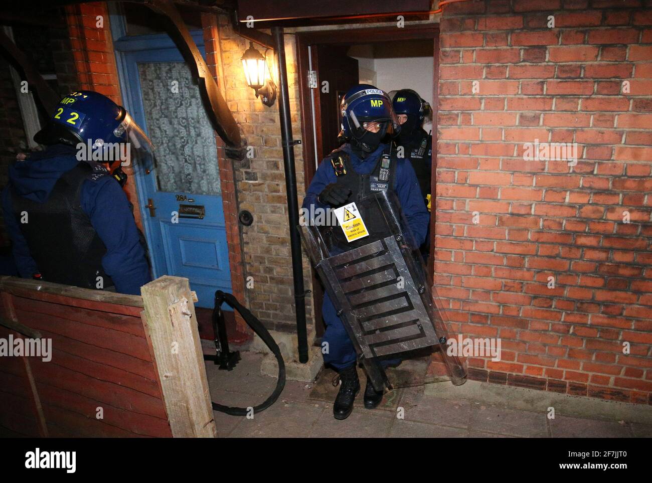 Police officers from the Territorial Support Group (TSG) prepare to ...