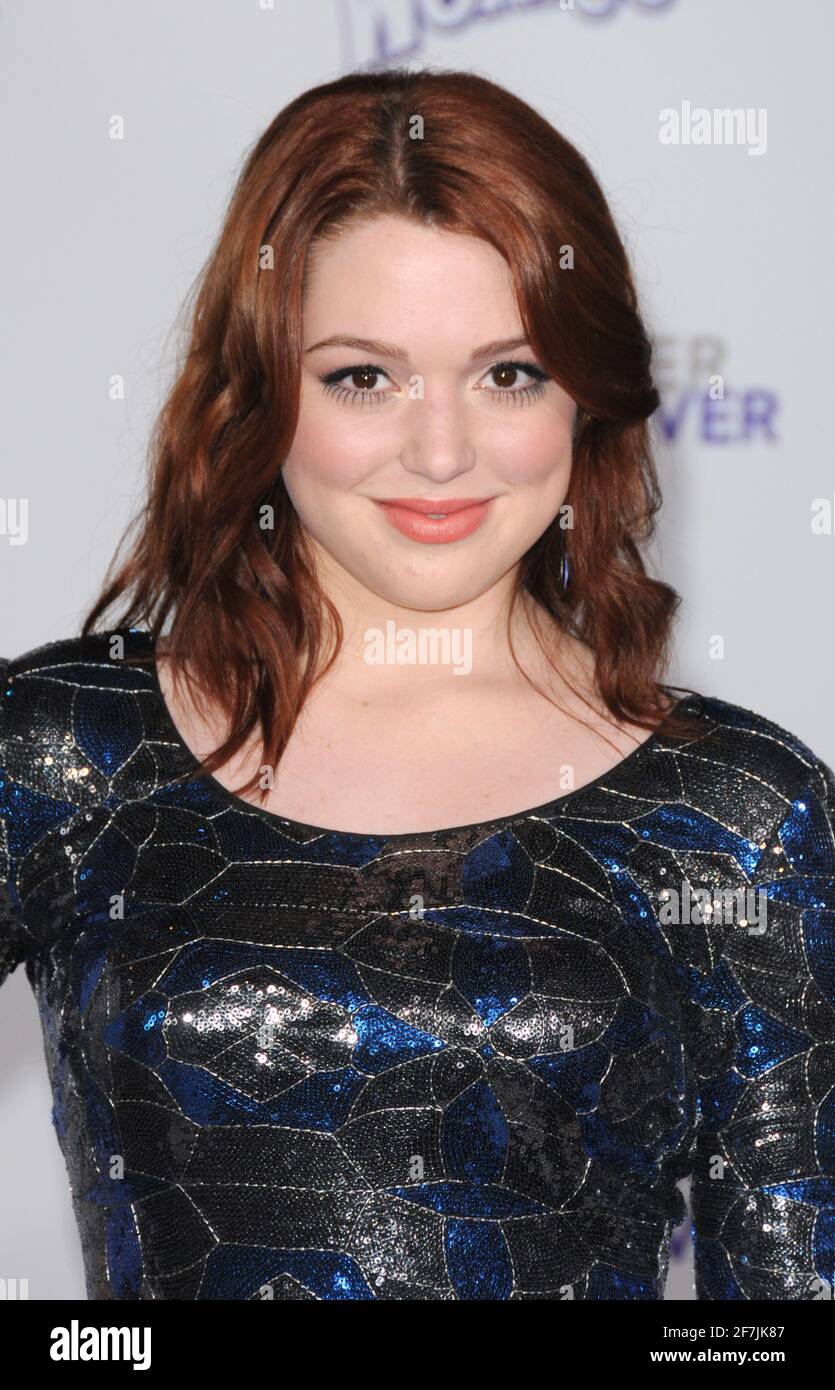 Jennifer Stone at the Los Angeles premiere of "Justin Bieber: Never Say ...