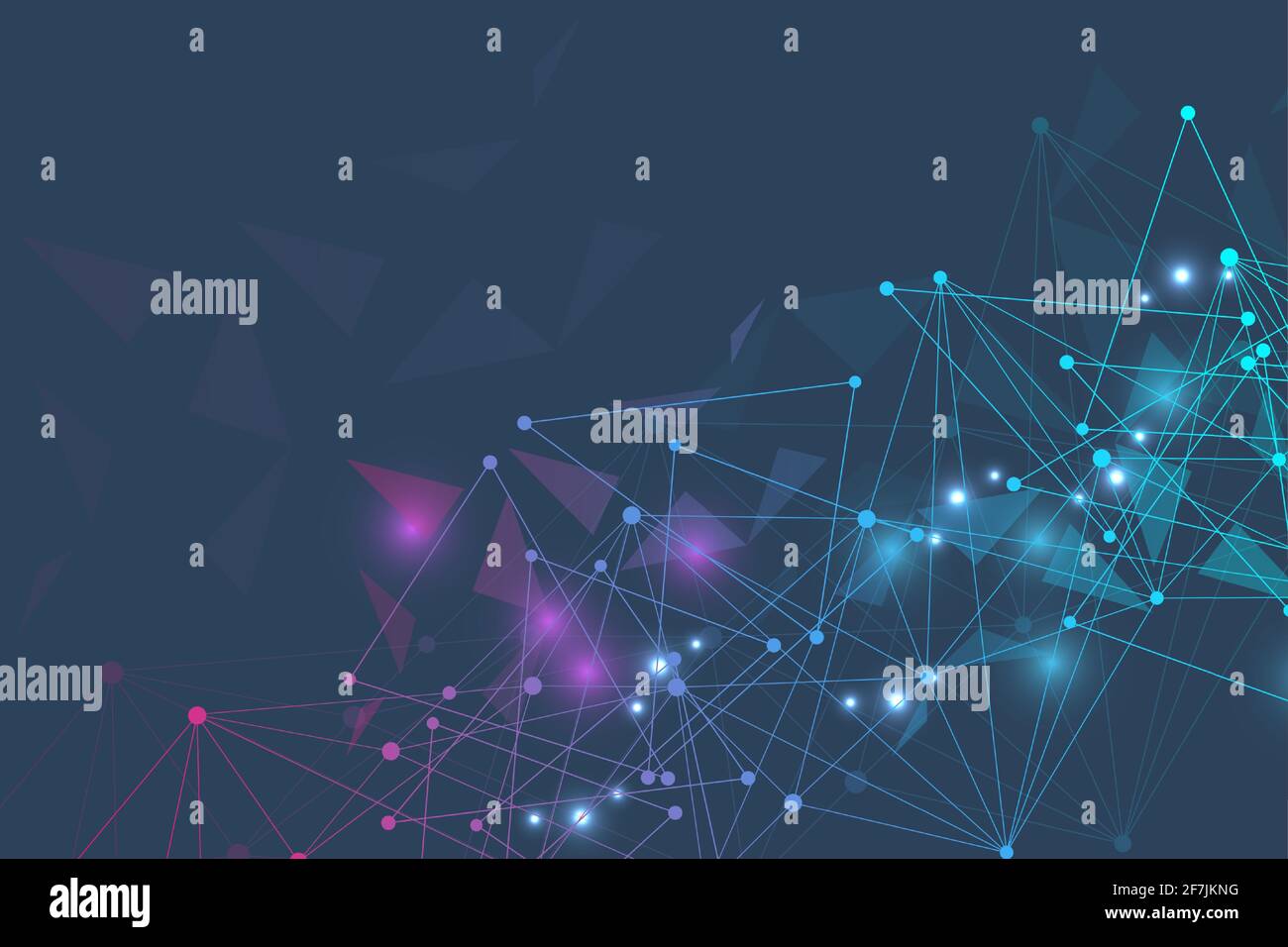 Big Data Visualization Background. Modern futuristic virtual abstract background. Science ...