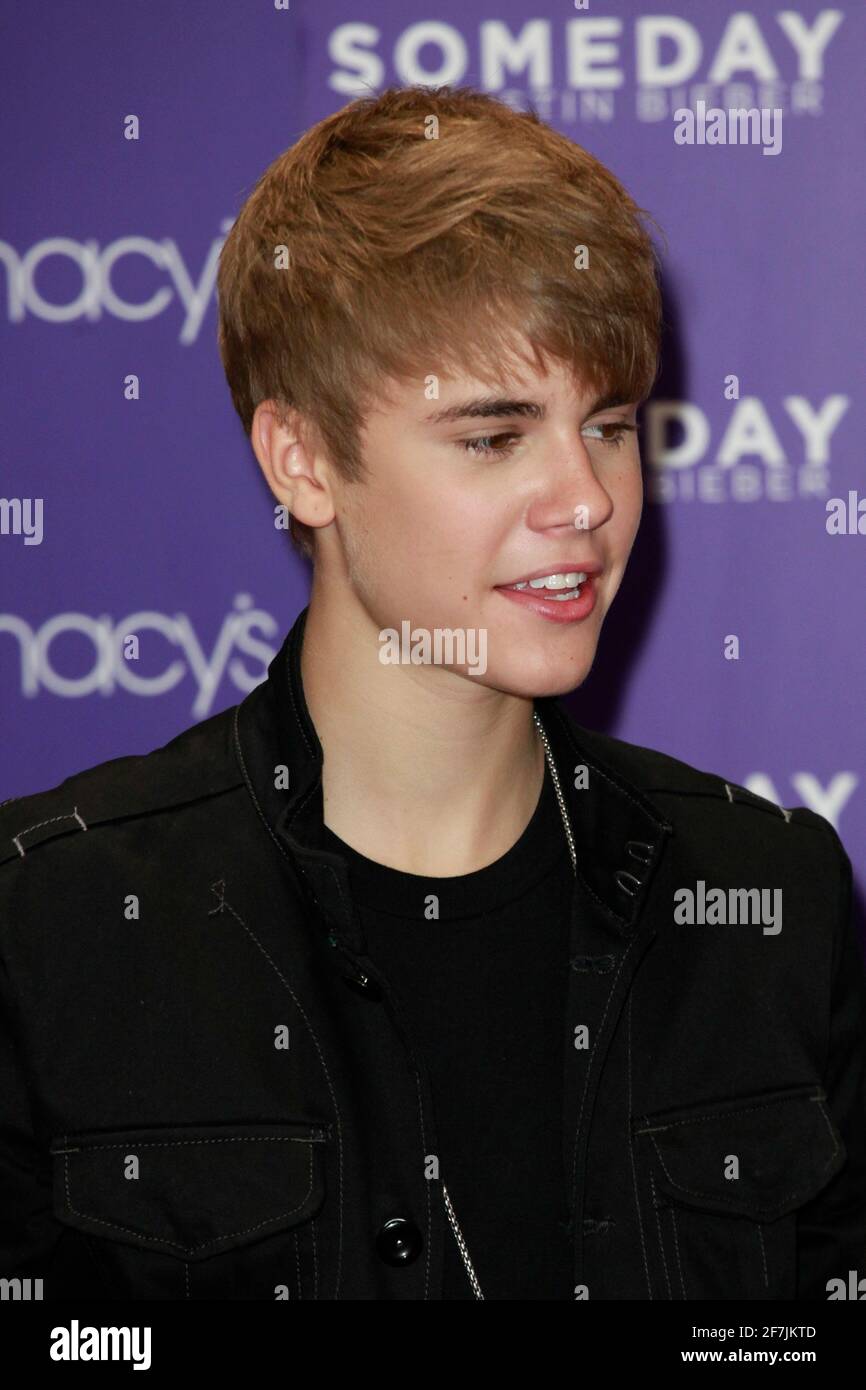 Justin Bieber launches his new fragrance, 'Someday' at Macy's Herald ...
