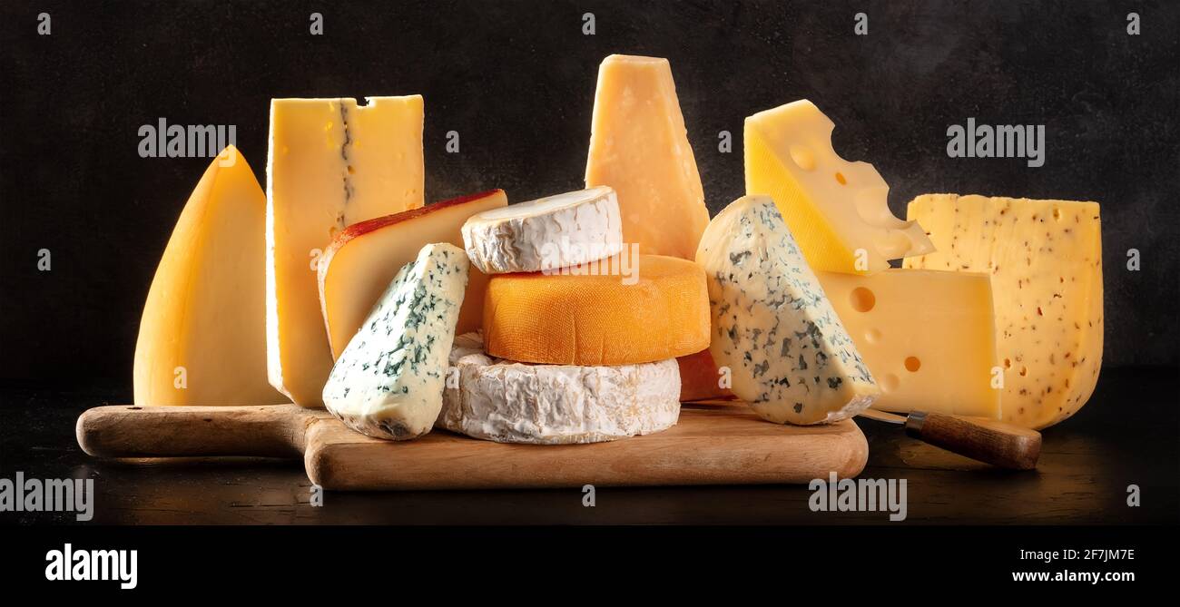 Types of spanish cheese hi-res stock photography and images - Alamy