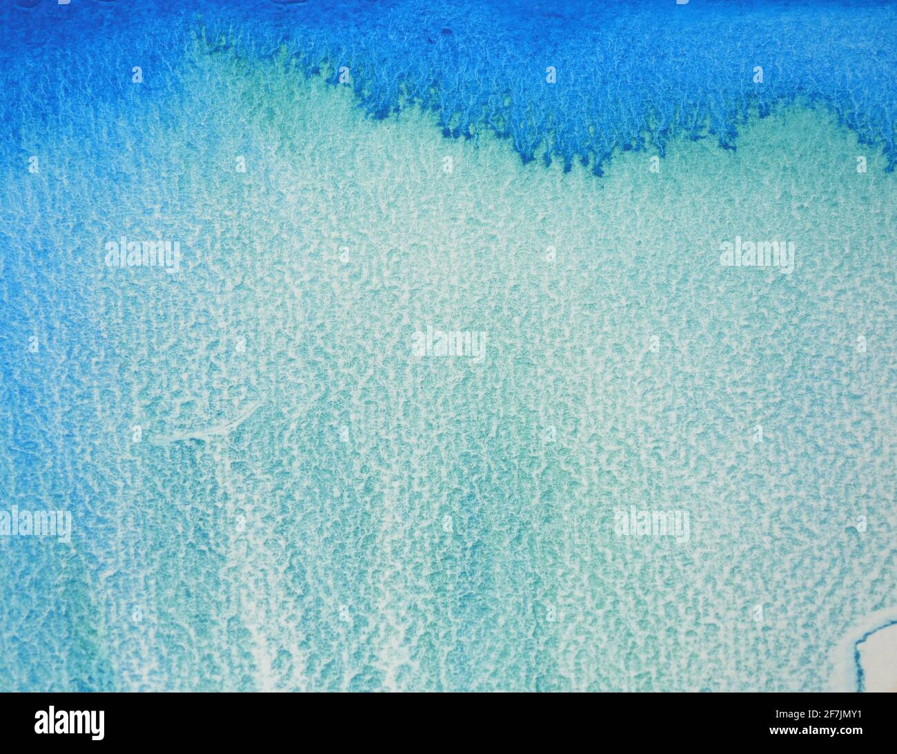 Abstract background and texture pattern blue and green color flow on ...