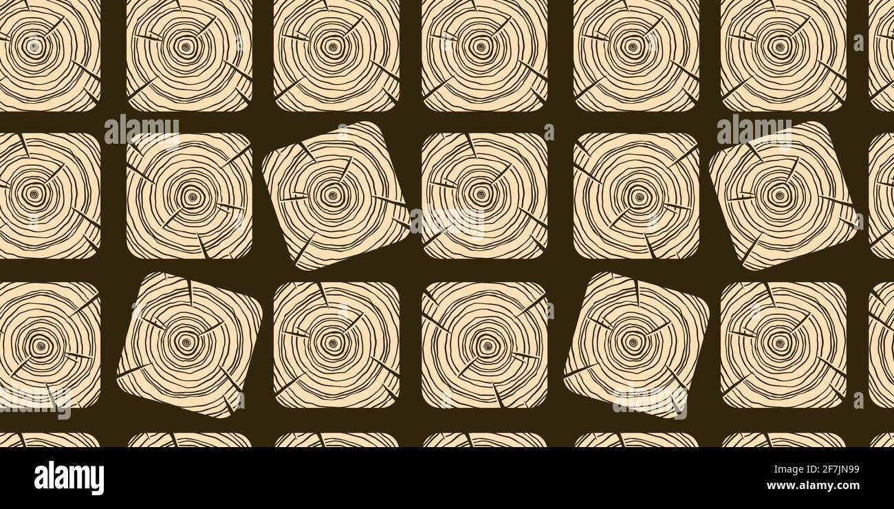 Oak tree rings Stock Vector Images - Alamy
