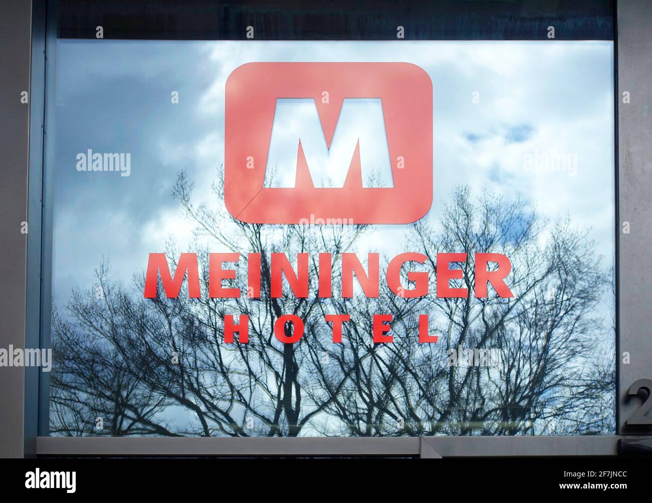 Meininger logo hi-res stock photography and images - Alamy
