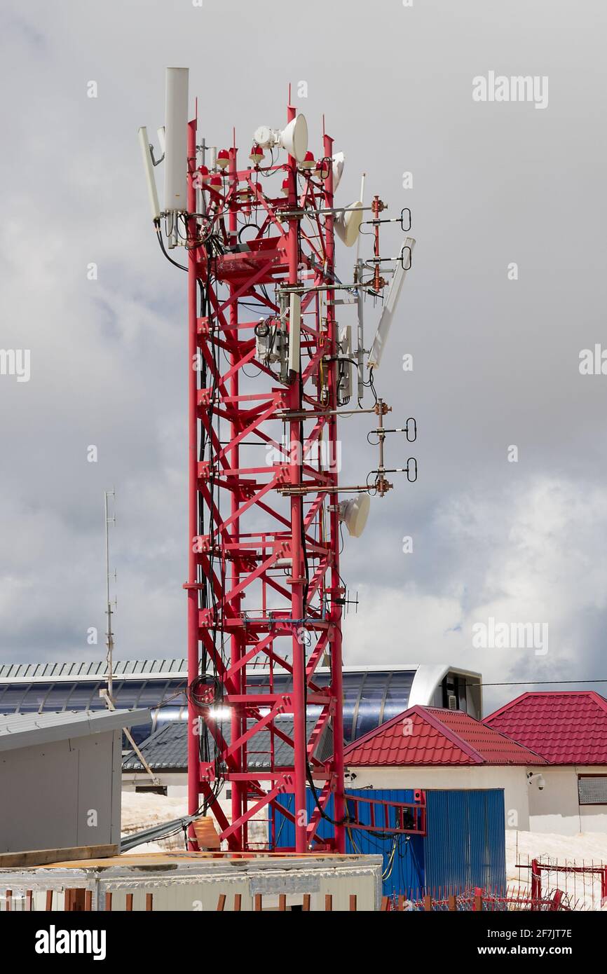 Russia. Krasnodar region. Telecommunications. Cellular ...