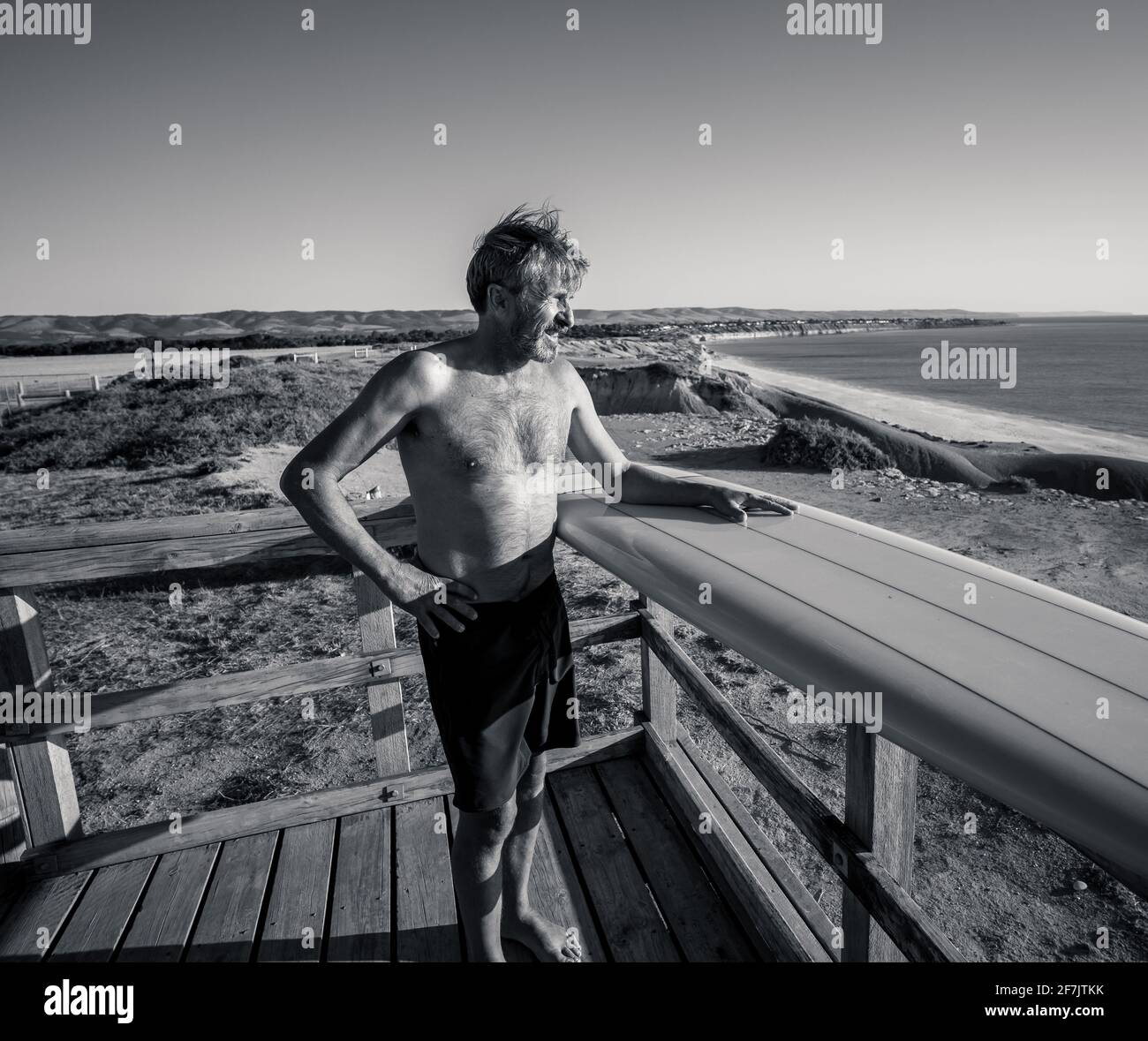 Elderly australian surfer hi-res stock photography and images - Alamy